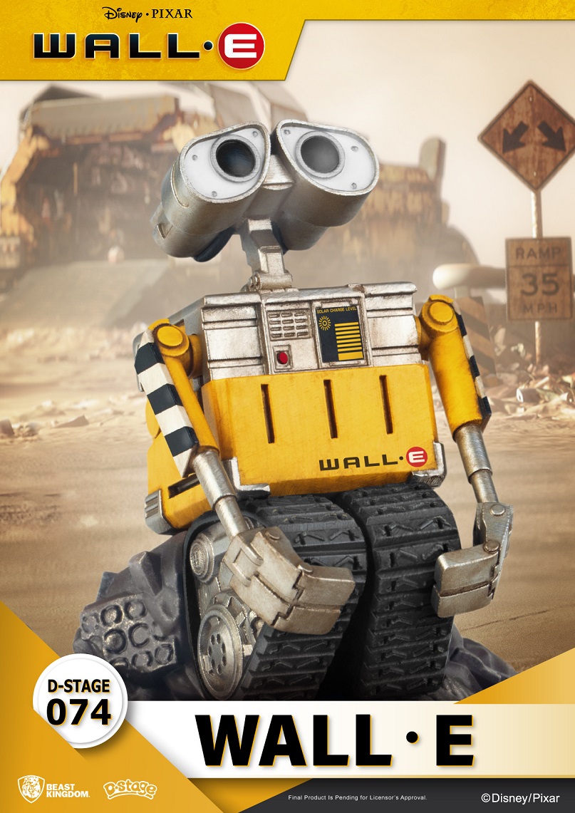 Beast Kingdom - Disney Pixar Wall-E D-Stage Statue #BKM-238466