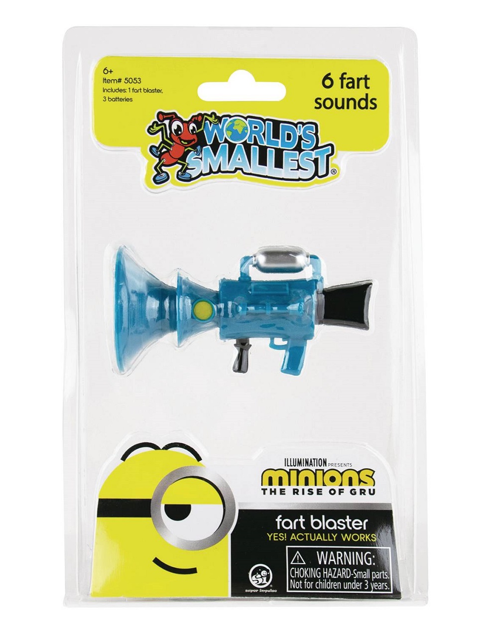 Super Impulse - The Minions: Rise of Gru Worlds Smallest Fart Gun ...